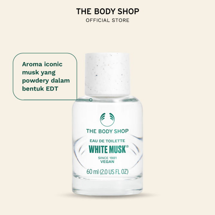 The Body Shop White Musk® Eau De Toilette EDT 60ml | Lazada Indonesia