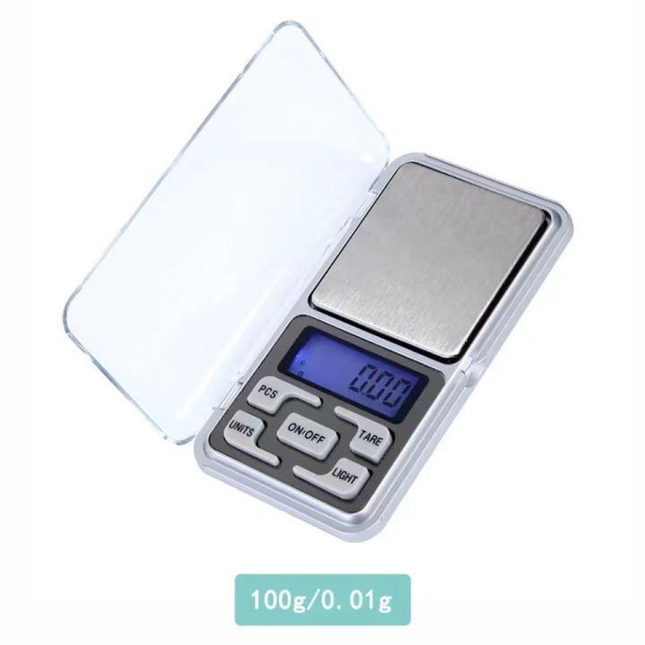 Blue LCD screen high precision mini electronic digital pocket scale ...
