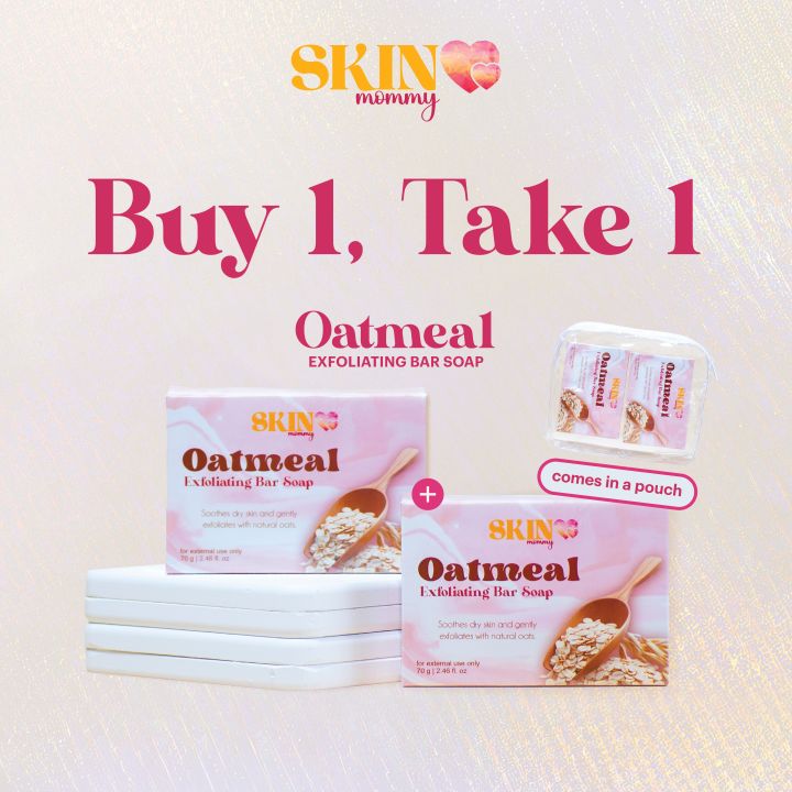 B1T1 SKIN MOMMY OATMEAL SOAP PACK | Lazada PH