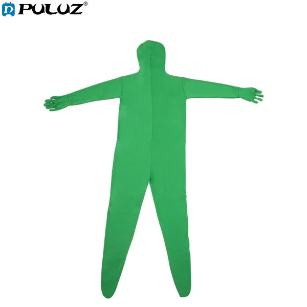 Photo Stretchy Body Green Screen Suit Video Chroma Key Tight Suit, Size ...