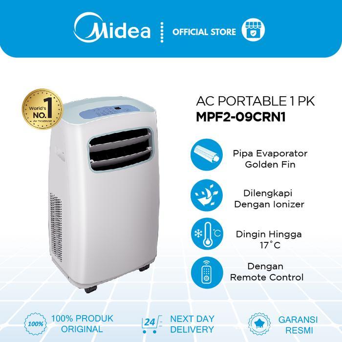 Midea AC Portable 1 PK MPF2-09CRN1 - Self-Diagnosis - Auto Protection ...