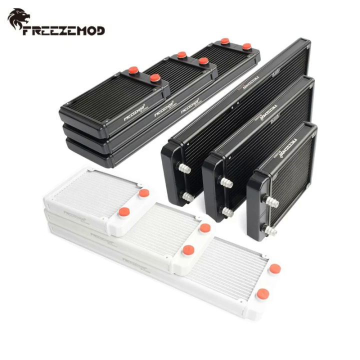 Water Cooling Radiator PC Aluminum Heatsink Multi-Channels 80mm 90mm ...