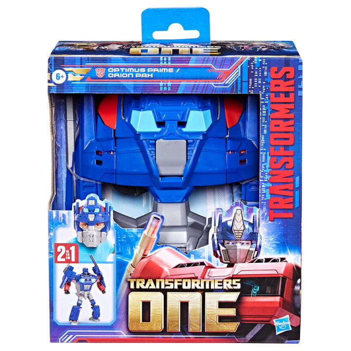 Transformers One 2 in 1 Optimus Prime (Orion Pax) Mask Action Figure ...