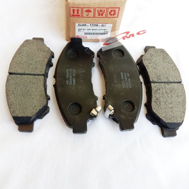 Brake Pad Kampas Rem Depan Daihatsu Terios Rush New 04465-YZ250-001 ...