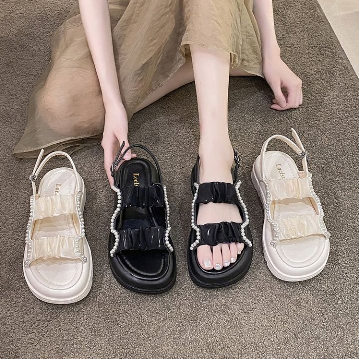 LUMMYSHOP SANDALS WANITA MEWAH MAPLE dengan BAHAN KARET PREMIUM SANDALS ...