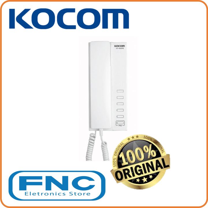 KOCOM KIP-611PG Analog 4 Wires DC 24V Intercom 11ch Multiple Interphone ...