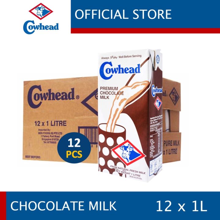 Cowhead Chocolate Milk 1L x 12 | Lazada PH
