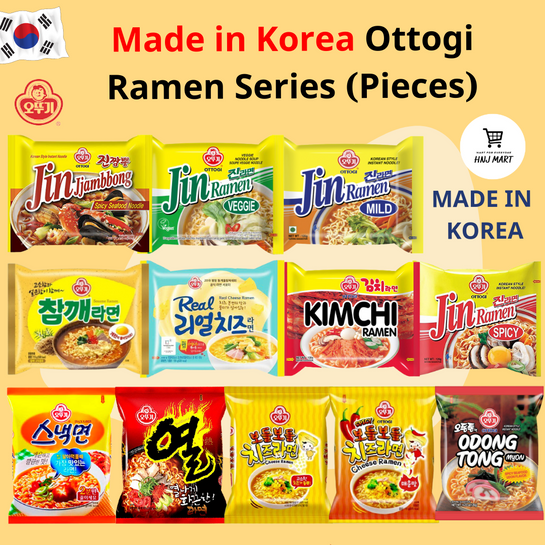 Korea Ottogi Ramen Series (Piece) Ottogi Jin Ramen | Lazada