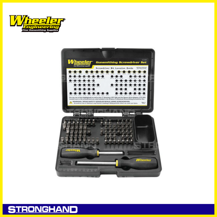 Screwdriver Set Pro Gunsmith, 72pcs/set, Wheeler Engineering | Lazada PH