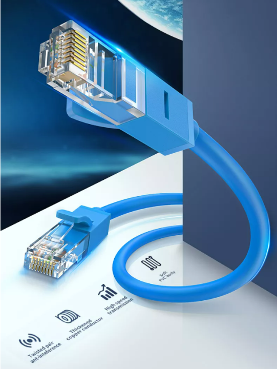 IT GO CAT6 NETWORK CABLE LAN CABLE 1.5M 3M 5M 10M 15M 20M 30M | Lazada PH