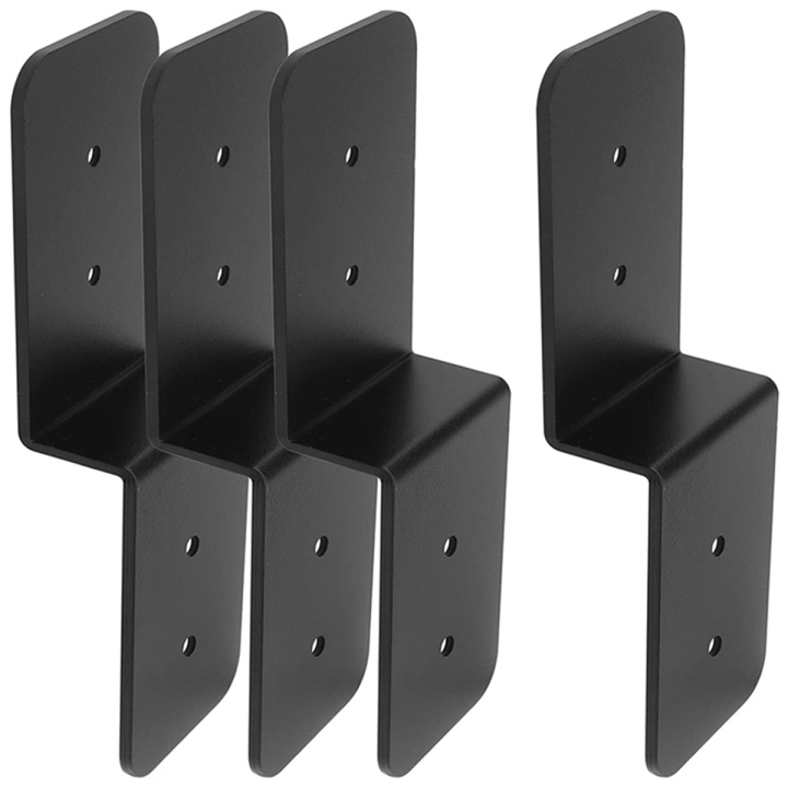 【Beverly】-Z-Shaped Metal Column Beam Connector Heavy Beam Bracket Fixer ...