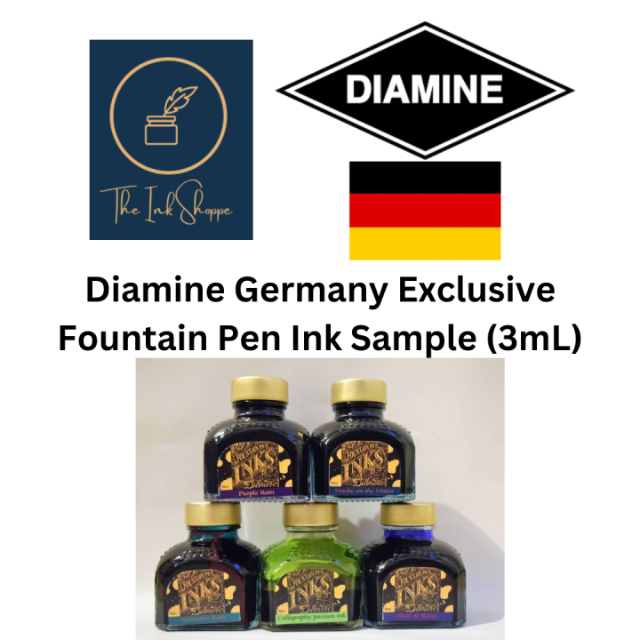 Diamine Germany Exclusive Fountain Pen Ink Sample (3mL) | Lazada PH
