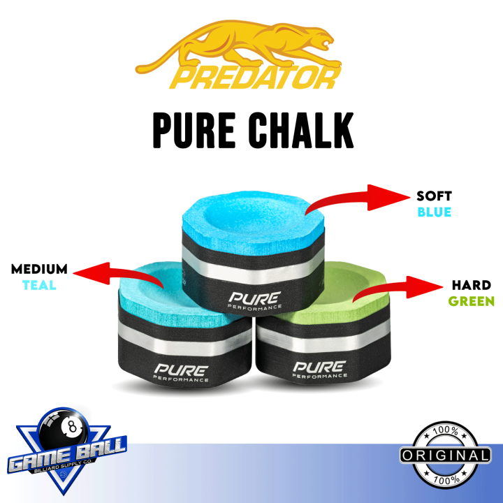 Predator Pure Chalk - Billiard Chalk / Tisa ng Tako (1 PIECE) | Lazada PH