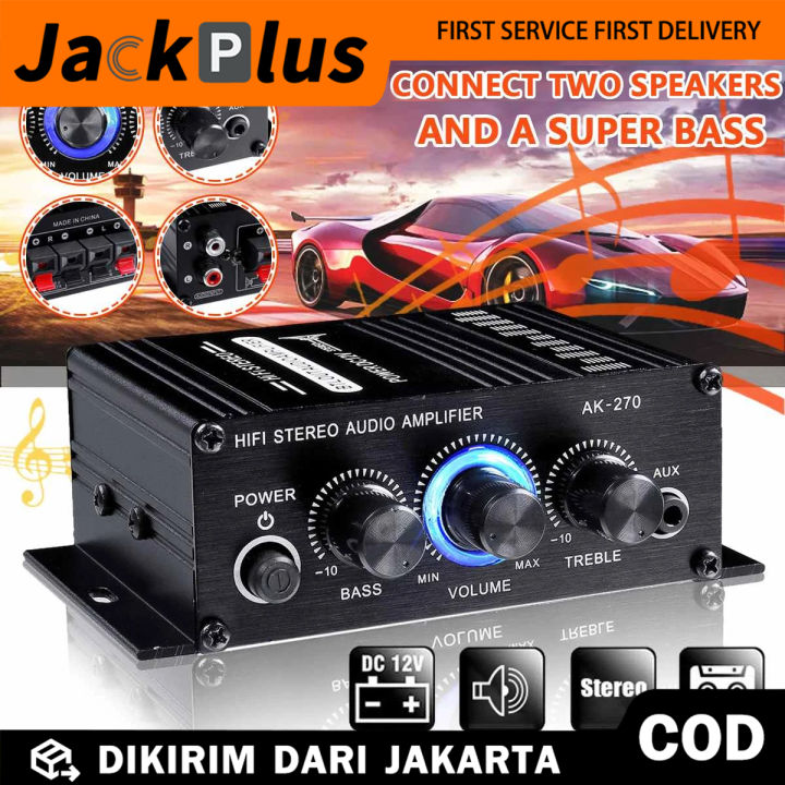 Power Amplifier Karaoke Home Theater MP3 Player FM Radio Hi POWER Mobil ...