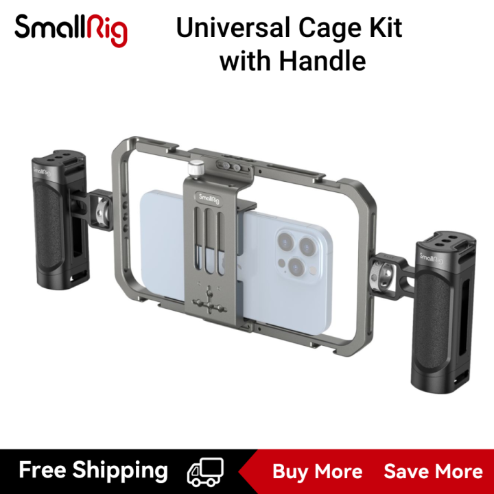 SmallRig Phone Video Rig Basic Kit for iPhone 14 13 12 Pro Max Handheld ...