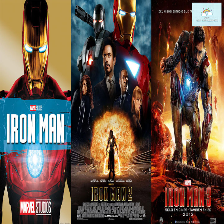 รวม Iron Man 1-2-3 dvd มาสเตอร์ พากย์ไทย | Lazada.co.th