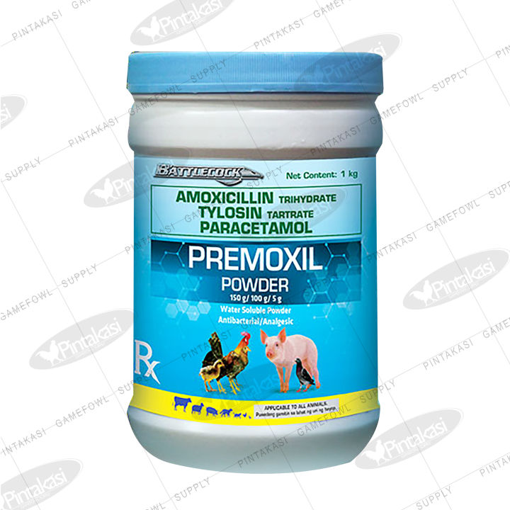 PINTAKASI Battlecock Premoxil Powder 1kg Jar for Gamefowl Rooster ...