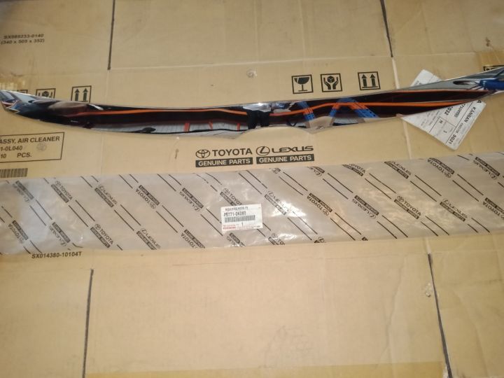 981. 75771-0K080 คิ้วโครเมี่ยมฝาหน้า INNOVA ปี 2005-2008 ของแท้ เบิก ...