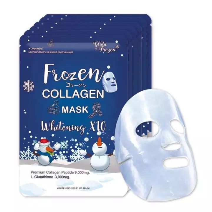 SUNISA FROZEN COLLAGEN MASK WHITENING x10 | Lazada Philippines