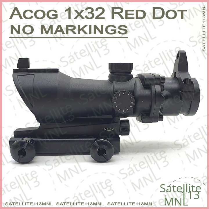 No Markings Acog 1x32 Red Dot Picatinny (with Battery) | Lazada PH