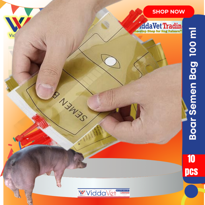 10 pcs 100ML Boar Semen Collection Bag Disposable Plastic Sperm Bag 100 ...