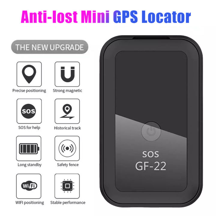 EKLEVA GF09/GF22 Mini Car Tracker Magnetic Car GPS Locator Anti-Lost Recording Tracking Device ...