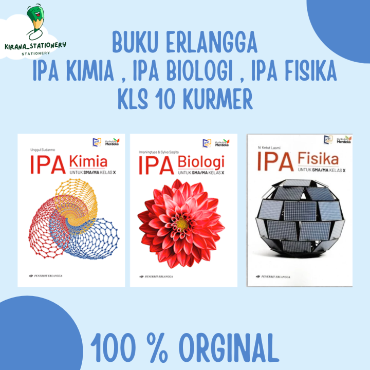 BUKU IPAS KIMIA IPA BIOLOGI IPA FISIKA SMA KLS 10 KURIKULUM MERDEKA ...