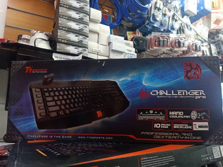 Thermaltake TT ESports Challenger Pro Gaming Keyboard | Lazada PH