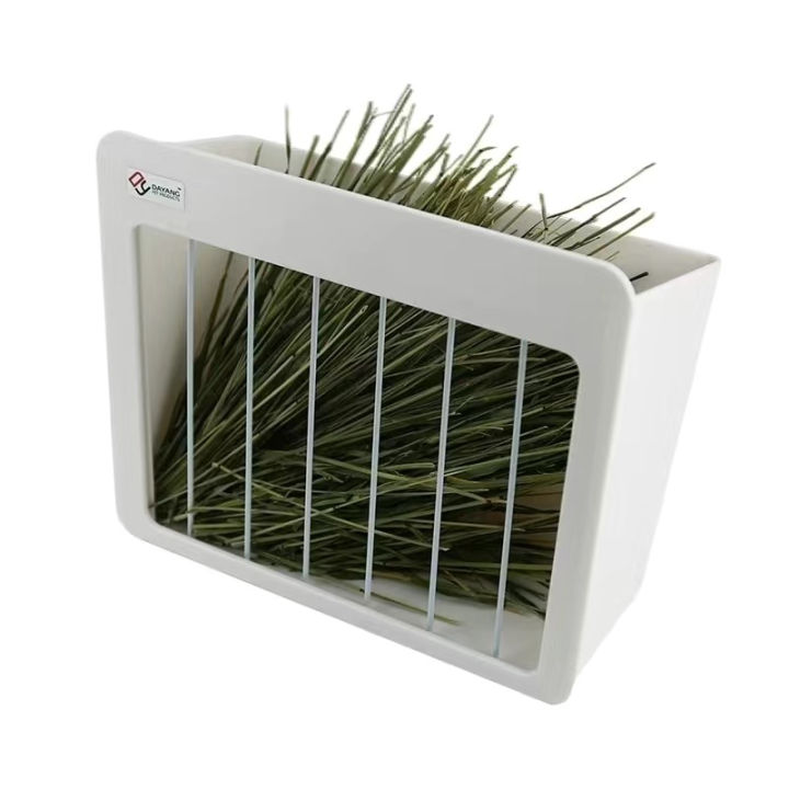 [SG Stock] Rabbit Hay Rack Bunny Hay Feeder Rabbit Cage Hay Dispenser ...