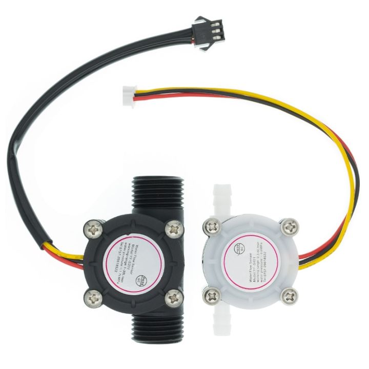 Water Flow Sensor DC 5-18V Flowmeter Hall Flow Sensor Water Control ...