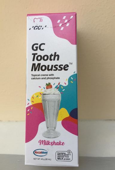 C&B GC TOOTHMOUSSE MILK SHAKE FLAVOR for babies and Kids Fluoride Free ...