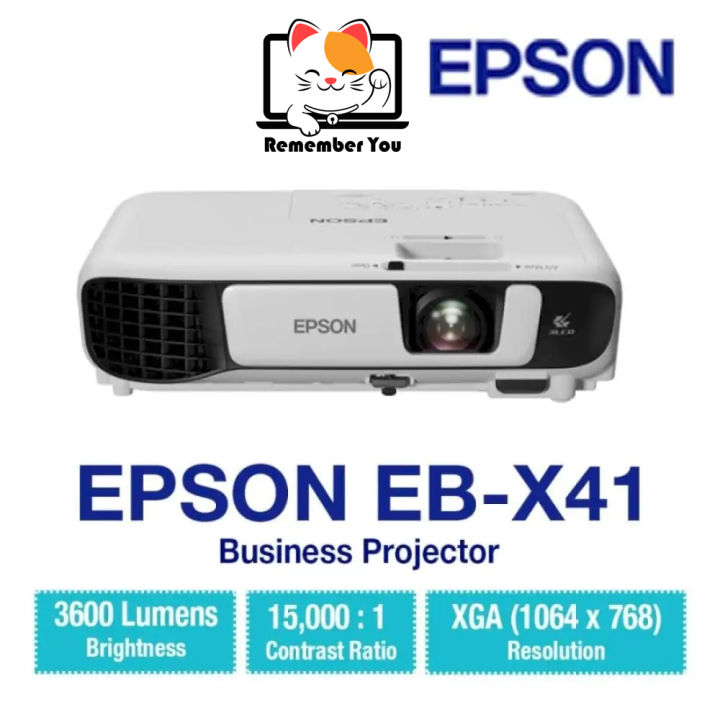 Epson EB-X41 3600 Lumens XGA 3LCD Projector | Lazada