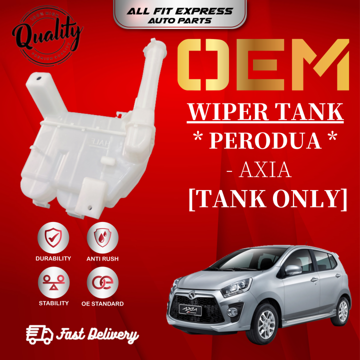 PERODUA AXIA WATER WINDSCREEN WASHER WIPER TANK BOTTLE PREMIUM QUALITY ...
