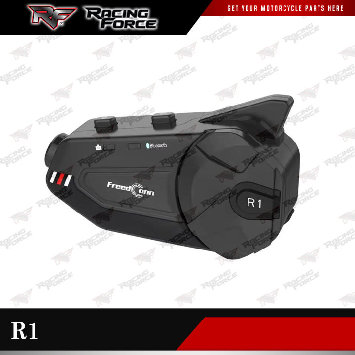 RF FREEDCONN PH R1 PLUS BLUETOOTH 5.0 MOTORCYCLE GROUP INTERCOM HD ...