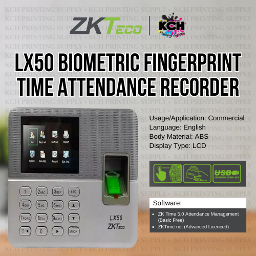 ZKTeco LX50 Biometric Fingerprint Time Attendance | Lazada PH ZKTeco LX50 Biometric Fingerprint Time Attendance | Lazada PH