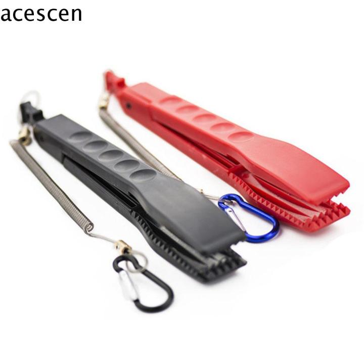 ACESCEN คอนโทรลเลอร์ กริปเปอร์ปลา สวิตช์ล็อค ถงตกปลา แหนบตกปลา กริปเปอร์ อุปกรณ์ตกปลา ฟิชกริป ...