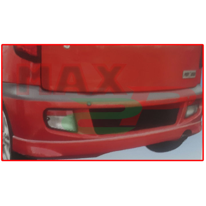 Perodua Kenari OE Style Rear Back Skirt Lower Lip Spoiler Fiberglass ...