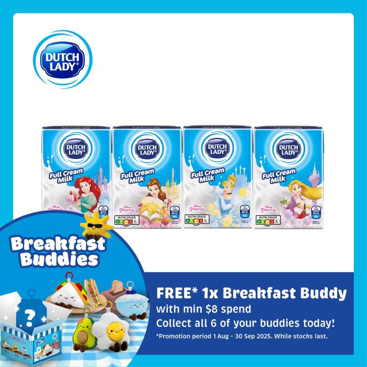 Dutch Lady Disney Princess 125ML Milky Full Cream UHT Milk | Lazada ...