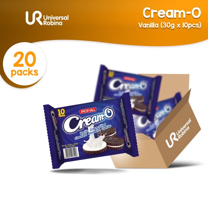 Cream-O Vanilla (30g x 10) x 20 | Lazada PH