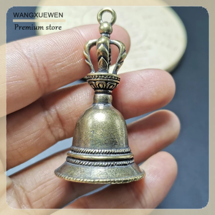 [COD] Brass Handicraft die-casting Drop Wind Bell Tibetan Bronze Bell ...