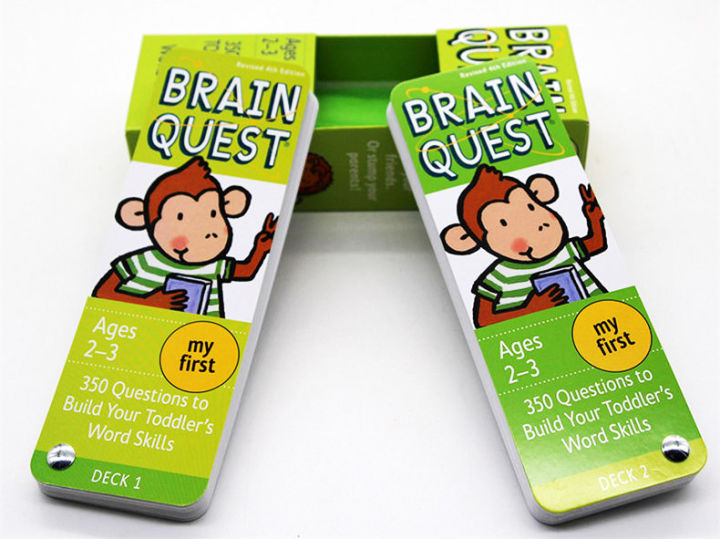 English Brain Quest 2-6 years old brain exploration intelligence ...