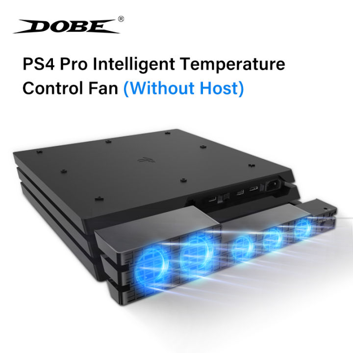 DOBE PS4 Pro Turbo Cooling Fan - ElecGear External USB Cooler with Auto ...