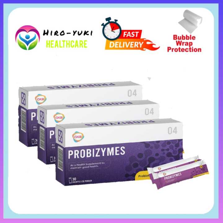 GKB Probizymes (Probiotic & Enzymes Powder) 30s | Lazada