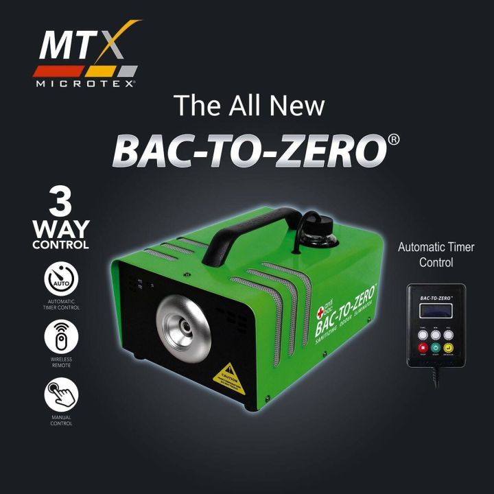 Microtex Bac to Zero Machine with Automatic Time Control 900watts (MTX The All-New BAC TO ZERO ...