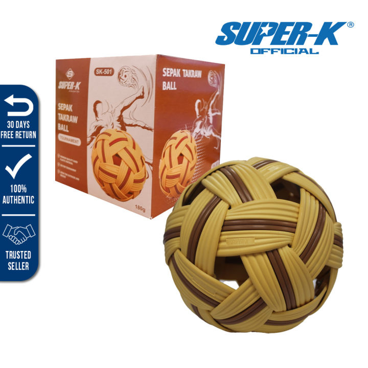 Super-K SK-501 Sepak Takraw Tournament Ball x 1 pc | Lazada