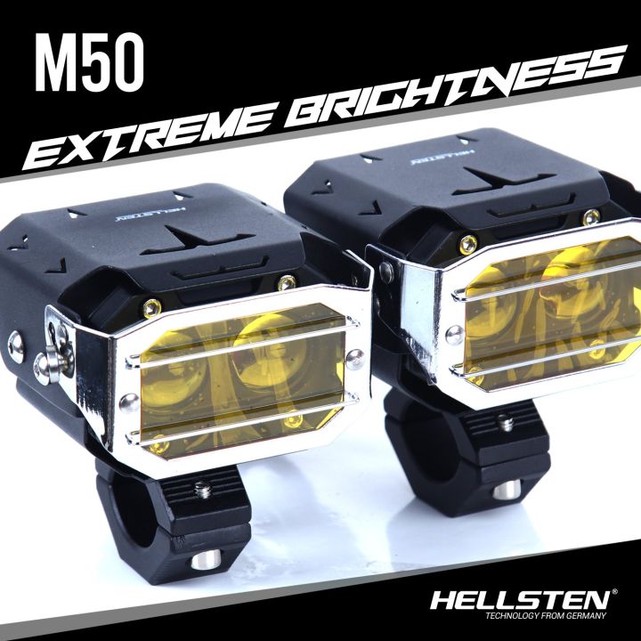 Auxiliary Motorcycle Lights | LED Lights | Hellsten M50 | Lazada PH