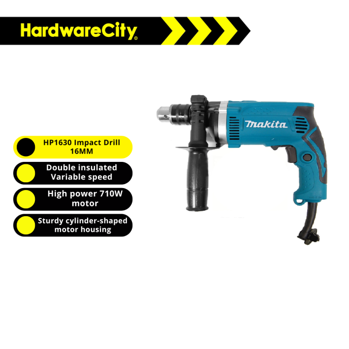Makita HP1630 Impact Drill 16MM | Lazada Singapore