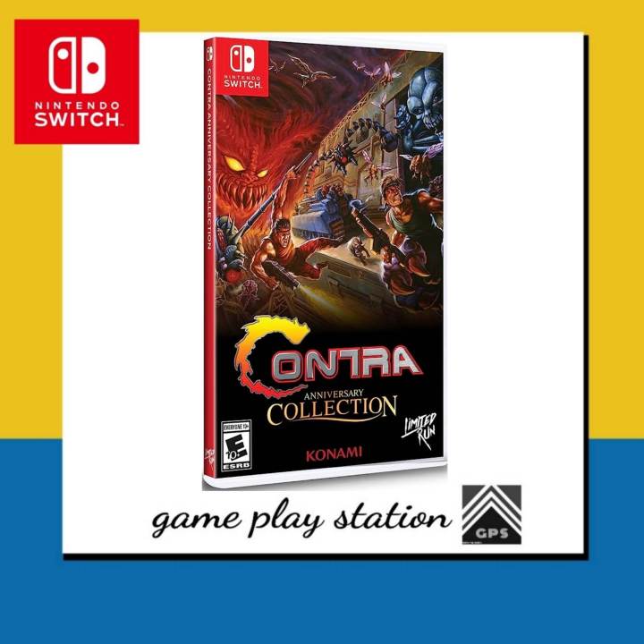 nintendo switch contra anniversary collection ( english zone 1 ...