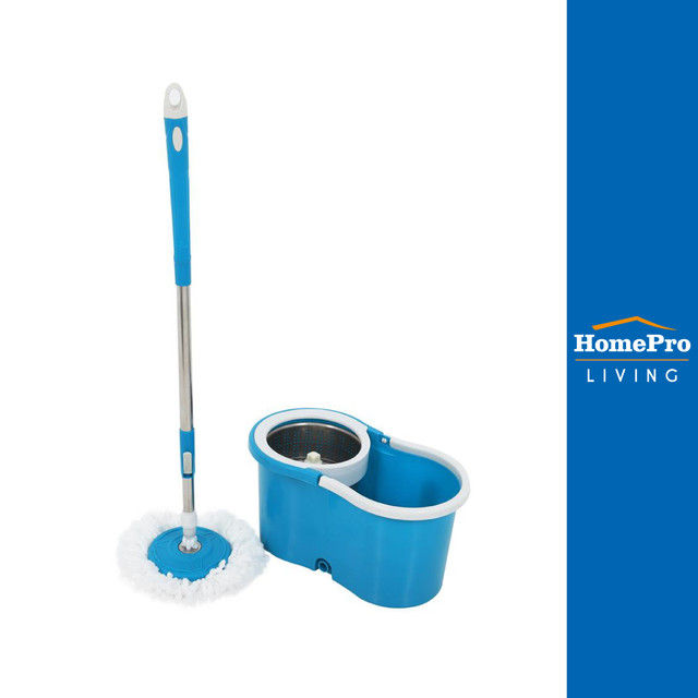 HomePro ชุดอุปกรณ์ถังปั่นพร้อมไม้ม็อบ TAIKU สีฟ้า แบรนด์ ME LIVING ...