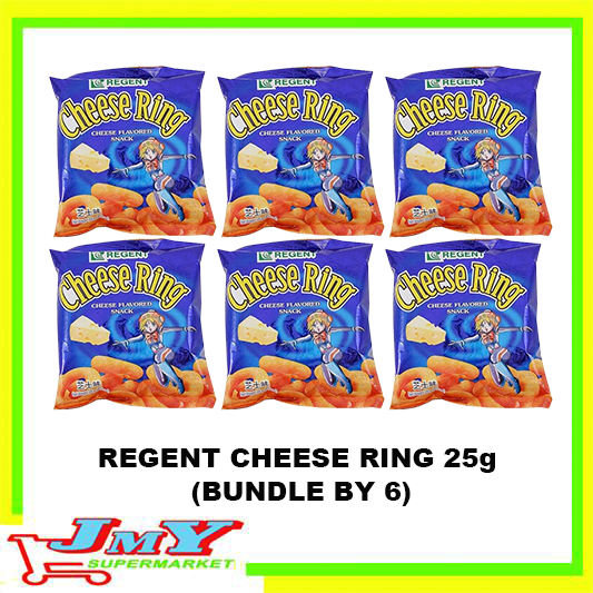 JMY CHEESE RING CHEESE FLAVORED SNACK 25G (BY 6) | Lazada PH